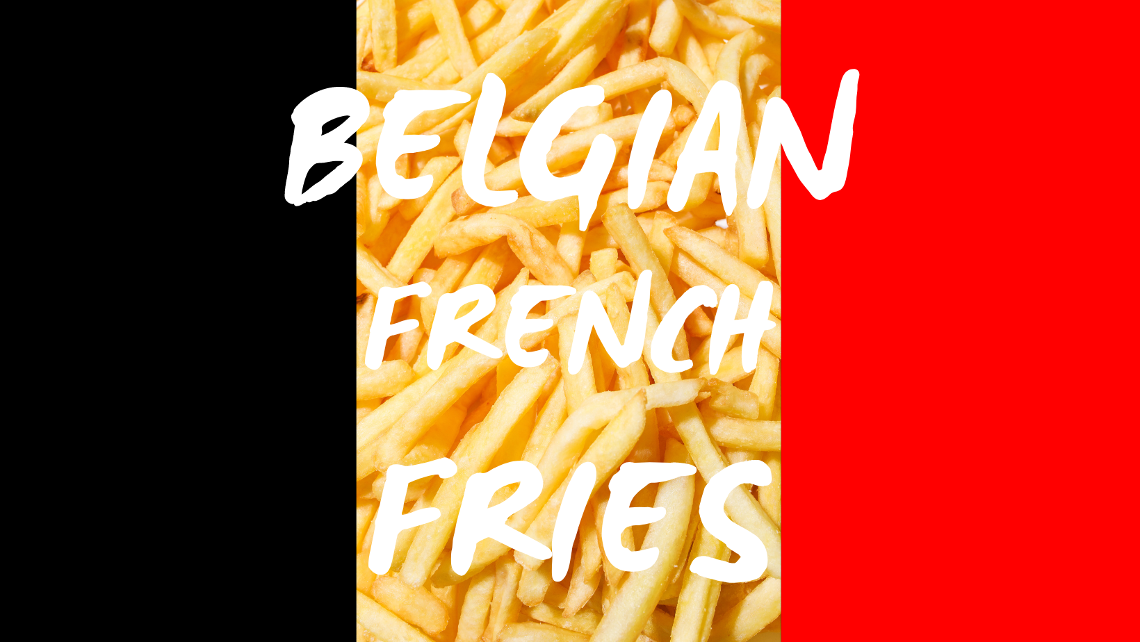 Time fries by while eating the best Belgian fries in Ghent!